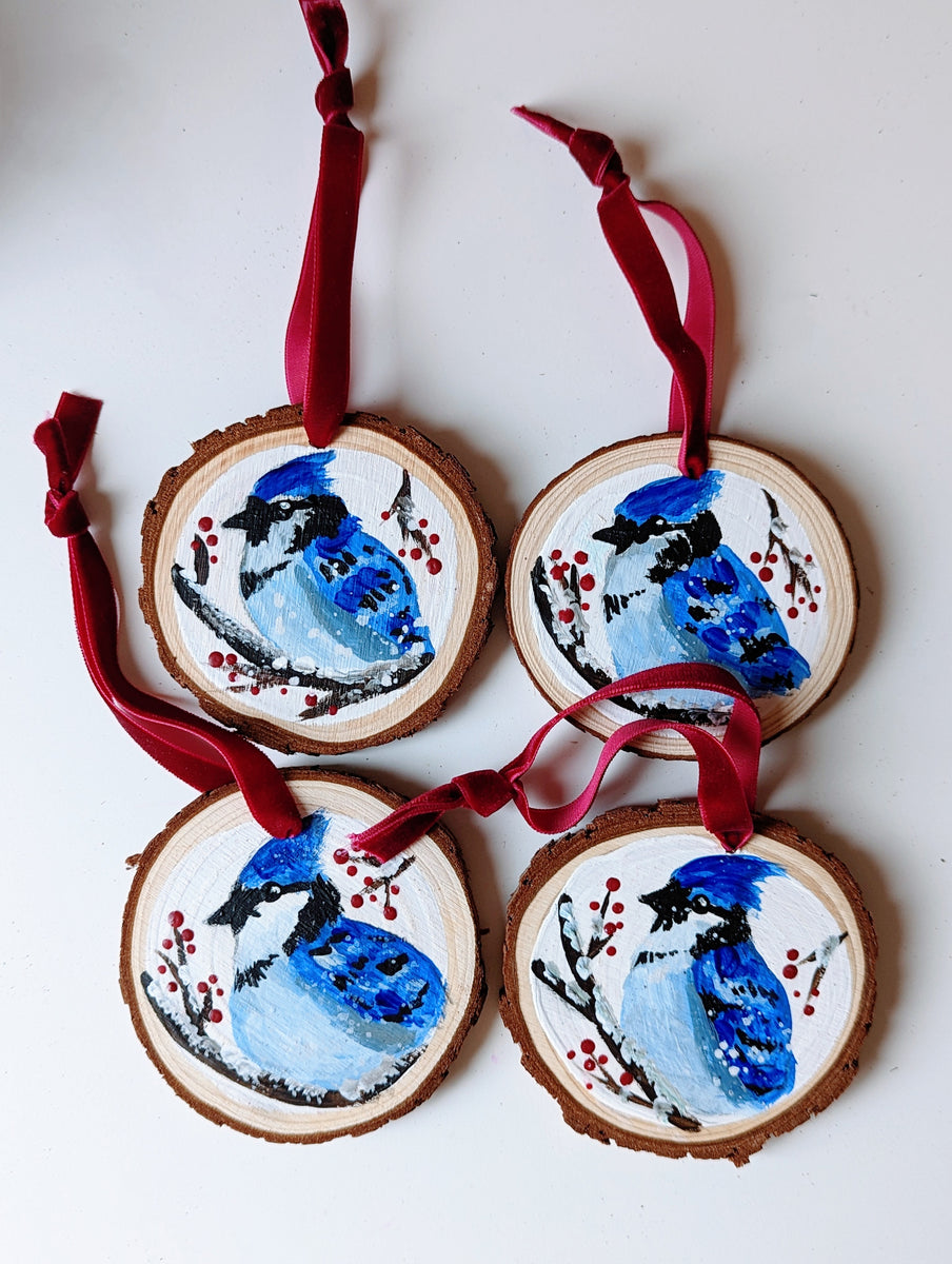 Bluejay Ornament – Clark & Bell