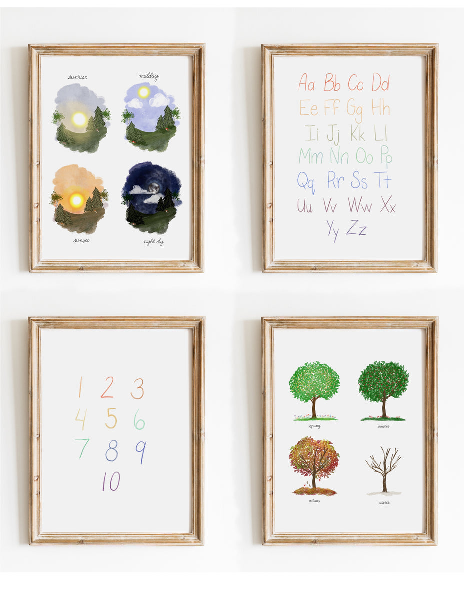 Alphabet Printed – Clark & Bell